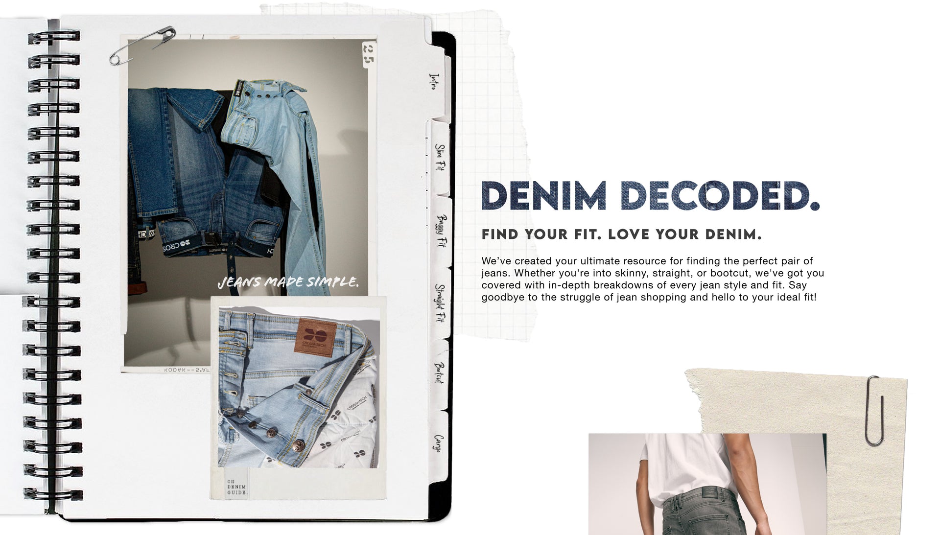 Denim Decoded – Find Your Perfect Jeans | Crosshatch